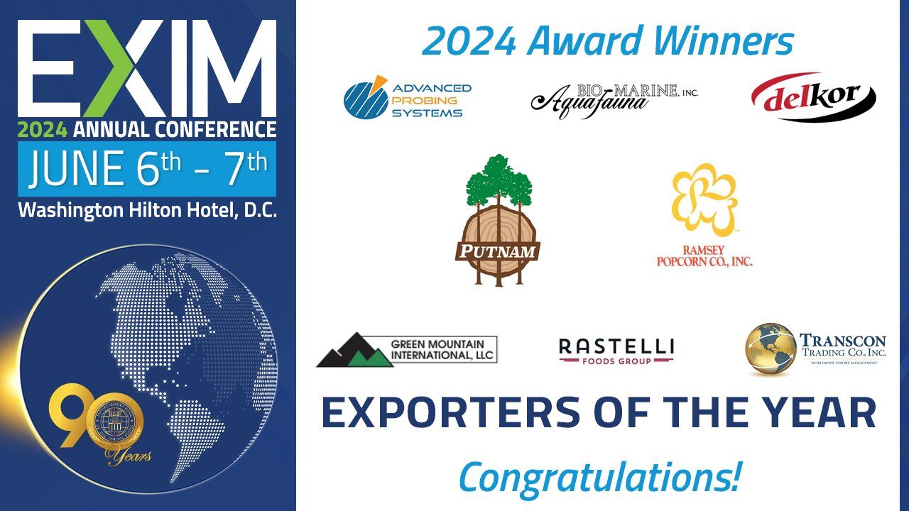 EXIM Recognizes Small Business Exporting Success at 2024 Annual Conference