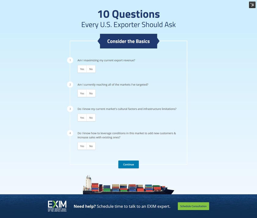 Interactive Tool That Every Exporter Needs: An Exporter’s Checklist