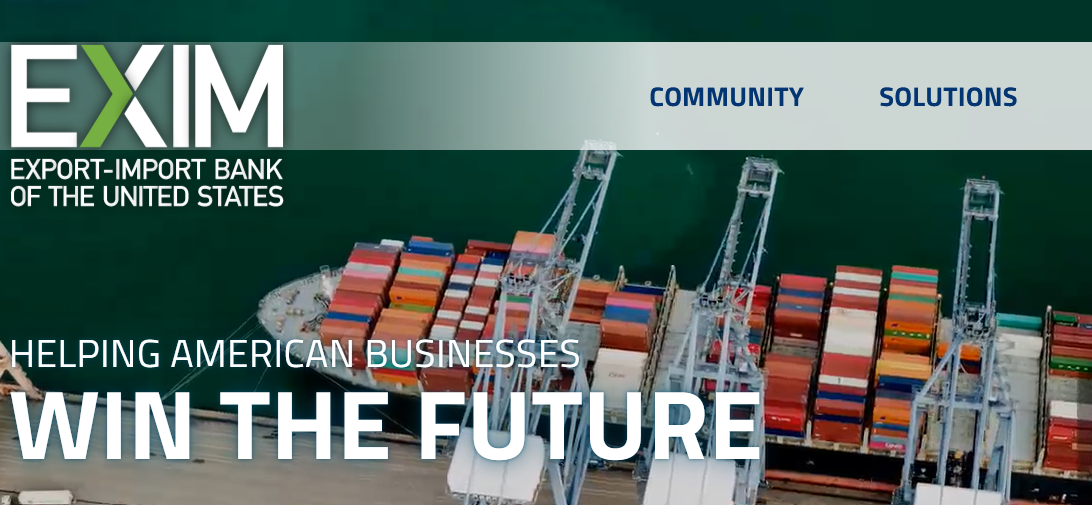 EXIM Launches New Website with Expanded Small Business Support
